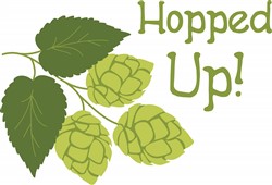 Hopped Up! Vector Illustration | AnnTheGran.com