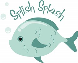 Splish Splash Vector Illustration | AnnTheGran.com