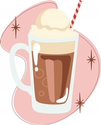 Root Beer Float Vector Illustration | AnnTheGran.com