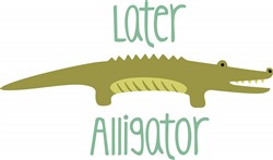 Lator Alligator Vector Illustration | AnnTheGran.com