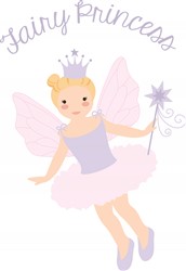 Fairy Princess Vector Illustration | AnnTheGran.com