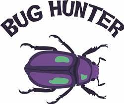 Bug Hunter Vector Illustration | AnnTheGran.com