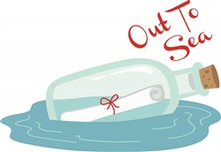 Out To Sea Vector Illustration | AnnTheGran.com