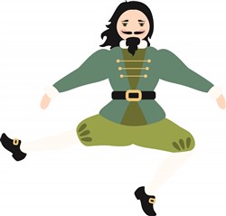 Leaping Lord Vector Illustration | AnnTheGran.com