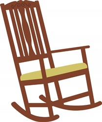 Rocking Chair Vector Illustration | AnnTheGran.com