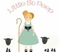 Bo Peep Vector Illustration | AnnTheGran.com