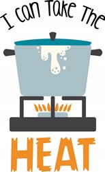 Take The Heat Vector Illustration | AnnTheGran.com