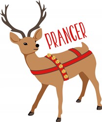 Prancer Vector Illustration | AnnTheGran.com
