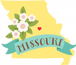 Missouri State Vector Illustration | AnnTheGran.com
