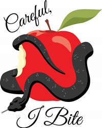 Careful I Bite Vector Illustration | AnnTheGran.com