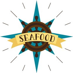 Seafood Wheel Vector Illustration | AnnTheGran.com
