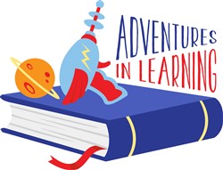 Learning Adventures Vector Illustration | AnnTheGran.com