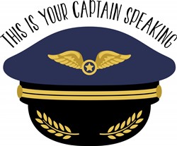 Your Captain Vector Illustration | AnnTheGran.com