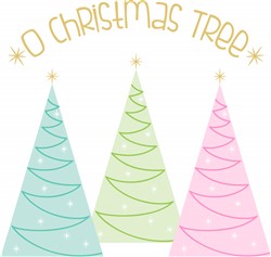 O Christmas Tree Vector Illustration | AnnTheGran.com