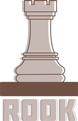 Chess Rook Vector Illustration | AnnTheGran.com