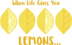Life Gives You Lemons Vector Illustration | AnnTheGran.com