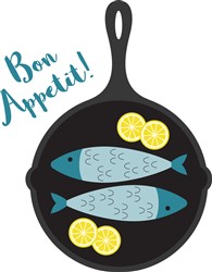 Bon Appetit Vector Illustration | AnnTheGran.com