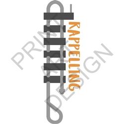 Rappelling Vector Illustration | AnnTheGran.com