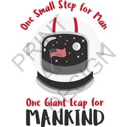 One Small Step Vector Illustration | AnnTheGran.com