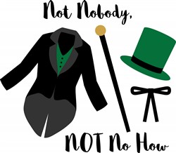 No Nobody Vector Illustration | AnnTheGran.com