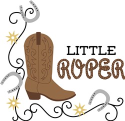 Little Roper Vector Illustration | AnnTheGran.com
