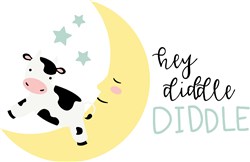 Hey Diddle Diddle Vector Illustration | AnnTheGran.com
