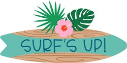 Surfs Up Vector Illustration | AnnTheGran.com