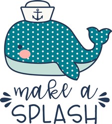 Make A Splash Vector Illustration | AnnTheGran.com