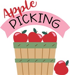 Apple Picking Vector Illustration | AnnTheGran.com