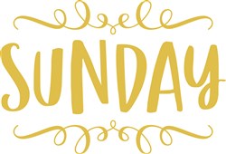 Sunday SVG file - SVG cut files.com | AnnTheGran.com