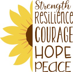 Sunflower Word Art Vector Illustration | AnnTheGran.com