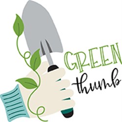 Green Thumb Vector Illustration | AnnTheGran.com