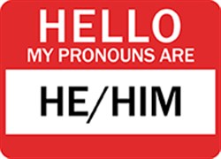 He Him Vector Illustration | AnnTheGran.com