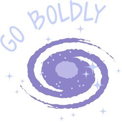 Go Boldly Vector Illustration | AnnTheGran.com