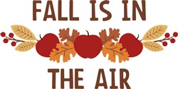 Fall In The Air Vector Illustration | AnnTheGran.com