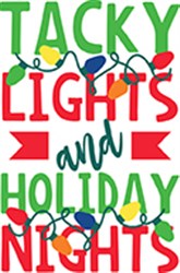 Tacky Lights Vector Illustration | AnnTheGran.com