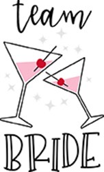 Team Bride Vector Illustration | AnnTheGran.com