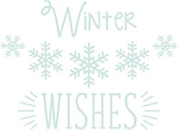 Winter Wishes Vector Illustration | AnnTheGran.com