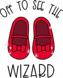 Off To See Wizard Vector Illustration | AnnTheGran.com