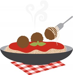 Spaghetti Vector Illustration | AnnTheGran.com