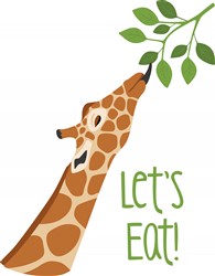 Lets Eat Vector Illustration | AnnTheGran.com