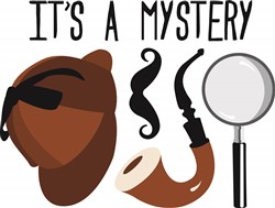 Its a Mystery Vector Illustration | AnnTheGran.com