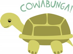 Cowabunga Vector Illustration | AnnTheGran.com