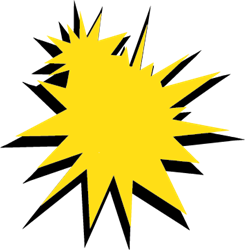 Comic Book Burst SVG file - SVG cut files.com | AnnTheGran.com