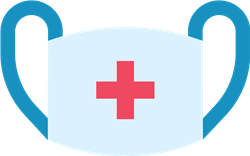 Red Cross Face Mask SVG file - SVG cut files.com | AnnTheGran.com