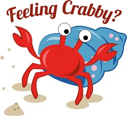 Feeling Crabby? Vector Illustration | AnnTheGran.com