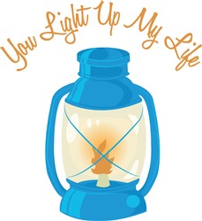 Light My Life Vector Illustration | AnnTheGran