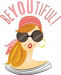BeYOUtiful Vector Illustration | AnnTheGran.com