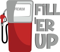 Fill Er Up Vector Illustration | AnnTheGran.com