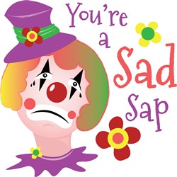 A Sad Sap Vector Illustration | AnnTheGran.com